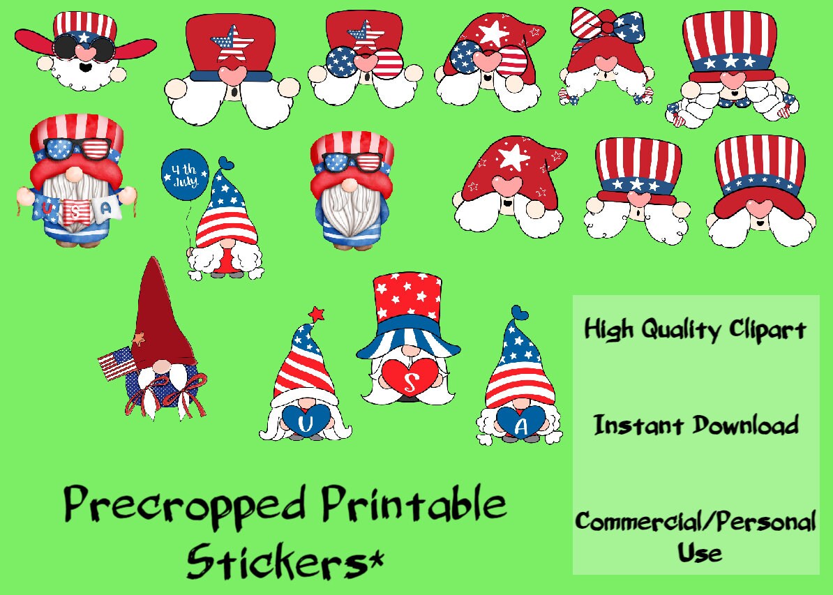 4th of July Png Bundle, Patriotic Png, America Png, USA Png Fourth of ...