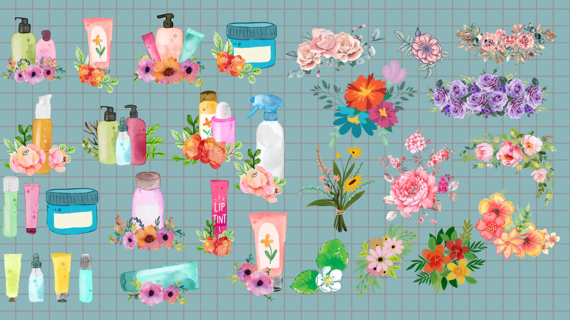 Spa Beauty Goodnotes Stickers | Beauty Stickers, Functional Planner ...