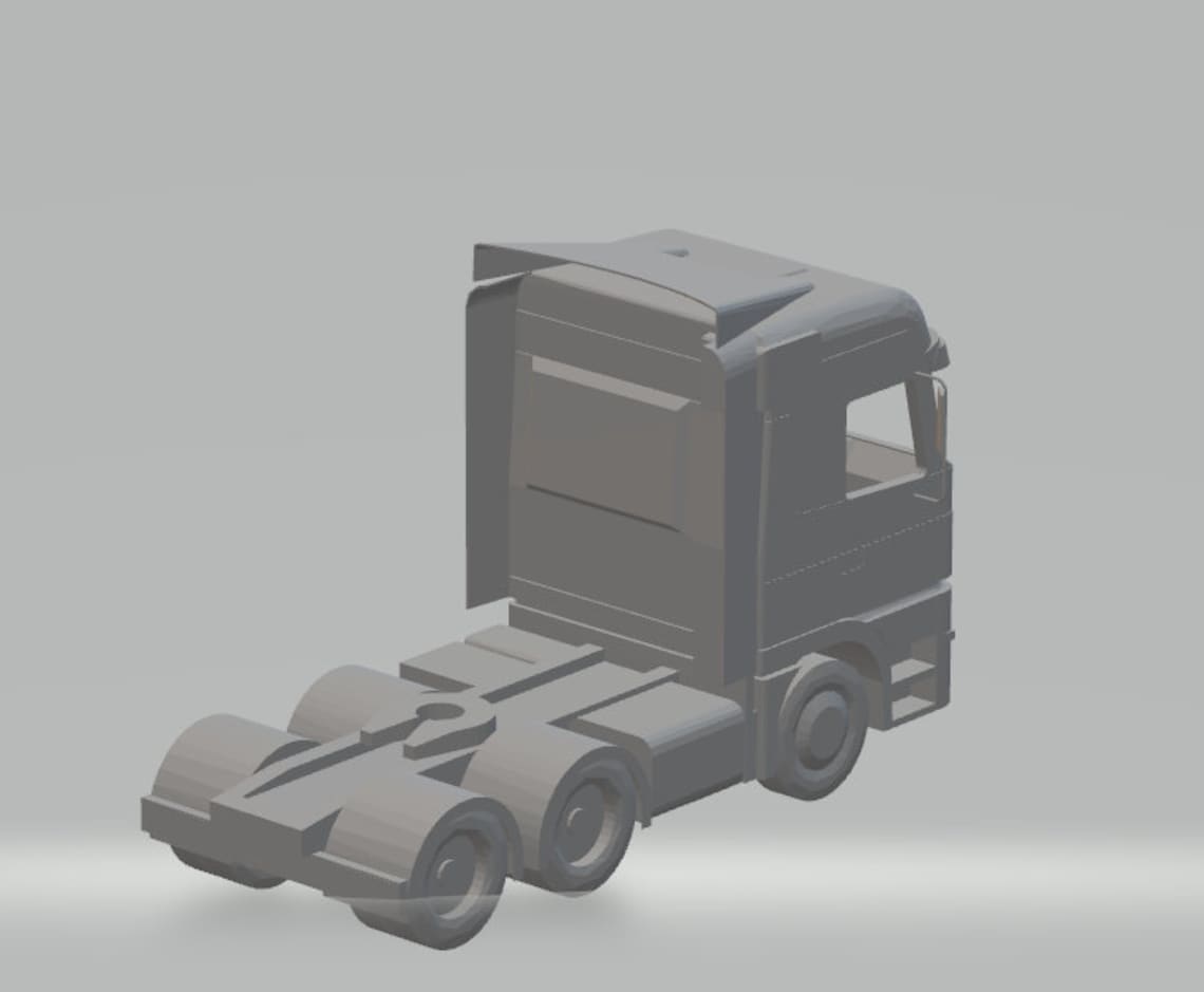 Truck 3D, Digital .stl File for 3D Printing | Truck 3D STL File for 3D ...