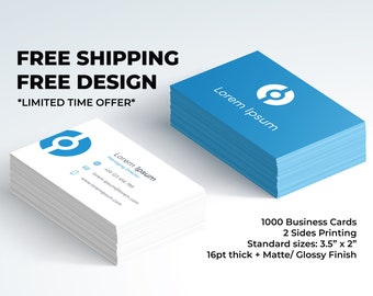 16pt Business Cards - Etsy