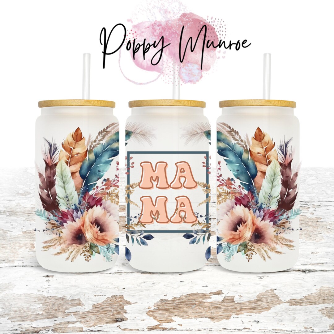 MAMA Libbey Cup Png Sublimation Design, 16oz Libbey Cup Png, Digital ...