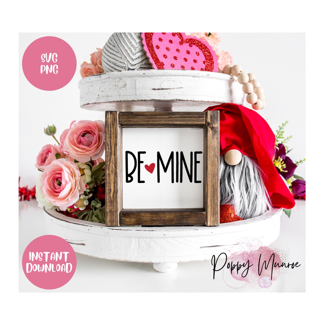 Be Mine SVG Valentines Day Svg Png Love Digital Download for - Etsy
