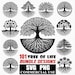 101 Tree of Life SVG Bundle / Tree of Life Cut Files for Cricut ...
