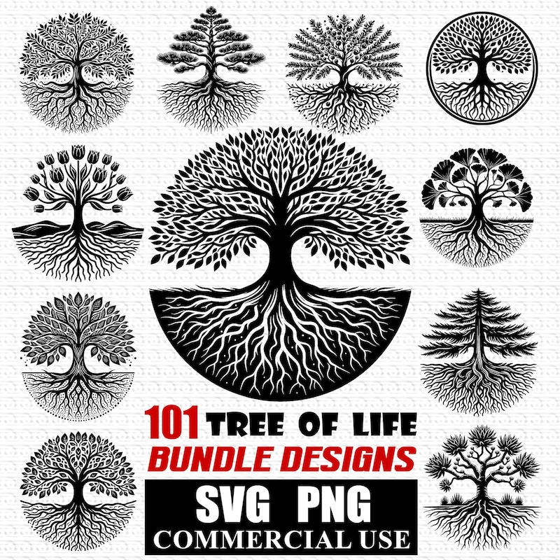 Tree of Life Svg - Etsy