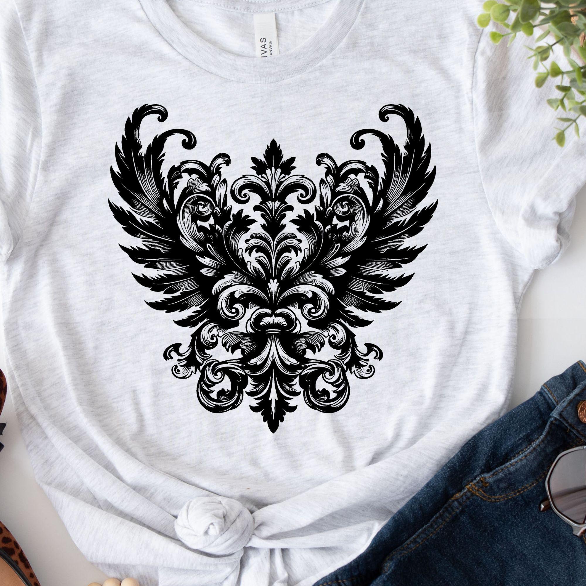 Filigree Scroll SVG and PNG Bundle, Elegant Filigree Scroll Cricut ...