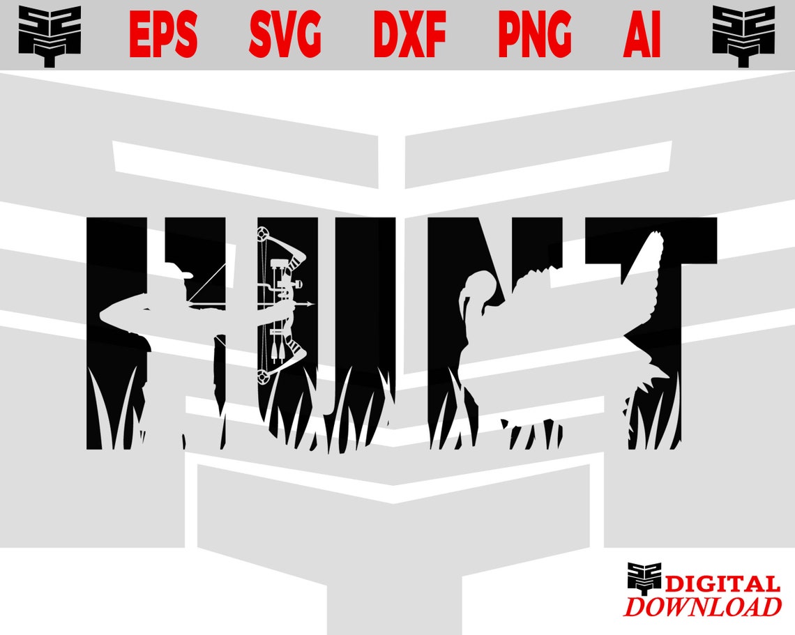 Turkey Svg Files Cool Turkey Hunting Svg Turkey Hunter - Etsy