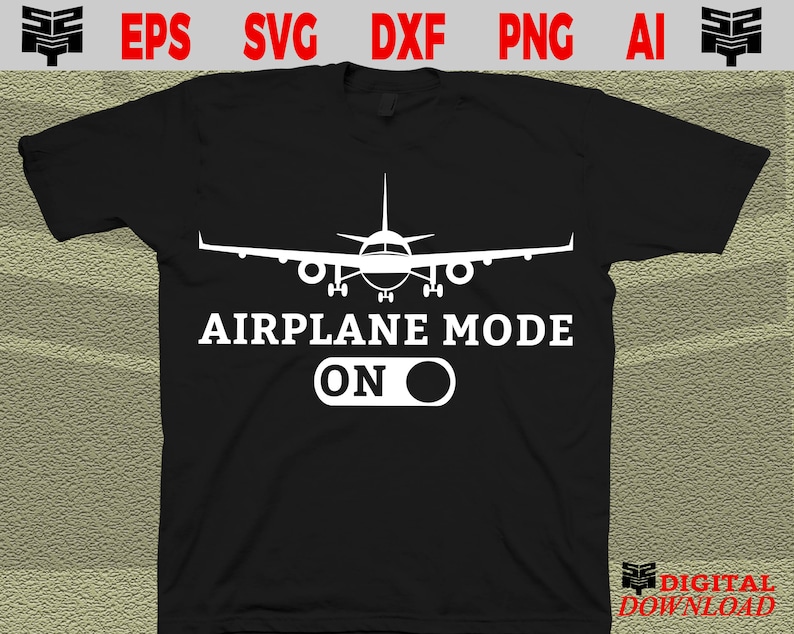 Airplane Svg Files Cool Airplane Mode on Svg Airplane Svg - Etsy
