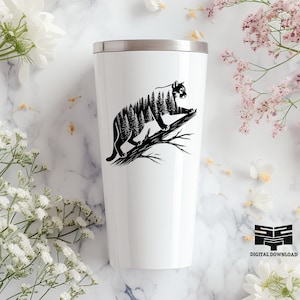 Wild Animals and Nature SVG PNG Bundle | Forest, Jungle, Wildlife With ...