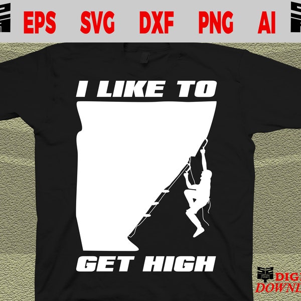 High Rock Climber Svg - Etsy