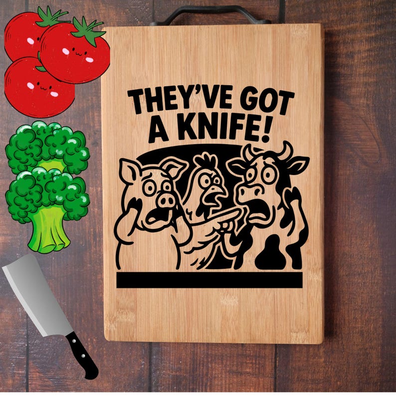 Sarcastic Cutting Board SVG Bundle – “she Has A Knife” Funny Kitchen Designs | Laser Engrave ...