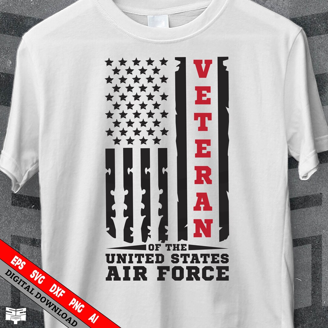 Cool Air Force Svg, Veteran of the United States Air Force Svg, Vinyl ...