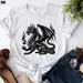 48 Dragons Bundle Designs SVG, Dragon Silhouette, Dragon Cricut File ...