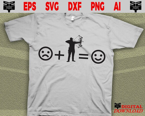 Archery Svg Archer Svg Archery Sad and Smile - Etsy