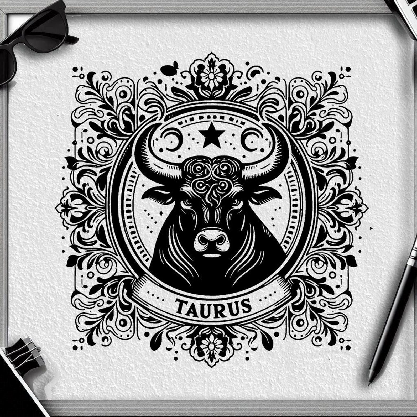 Zodiac Cards SVG Bundle, Tarot Card Svg, Zodiac Sign Svg, Celestial PNG ...