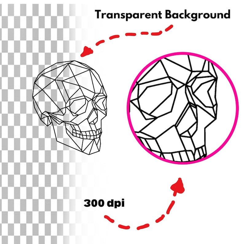 Minimalist Skull SVG and DXF Bundle | Skull Line Art PNG | Single Line ...