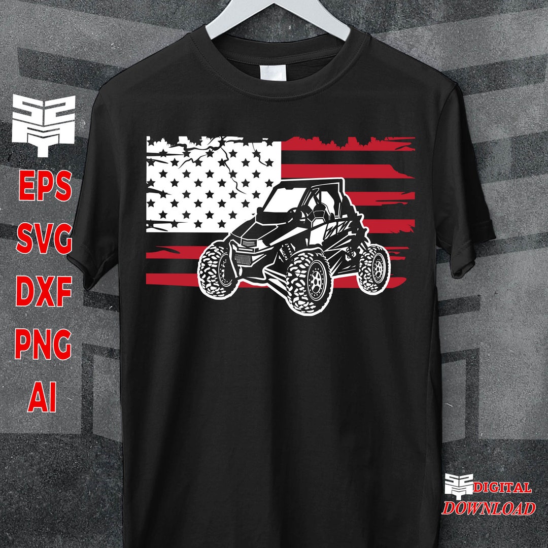 Polaris Svg Cut Files RZR American Flag off Road Digital Svg Instant ...