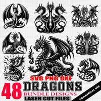 Dragon Laser - Etsy