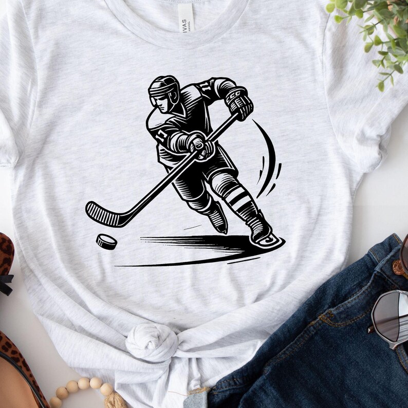 57 Dynamic Ice Hockey SVG and PNG Bundle for Cricut – Perfect for ...