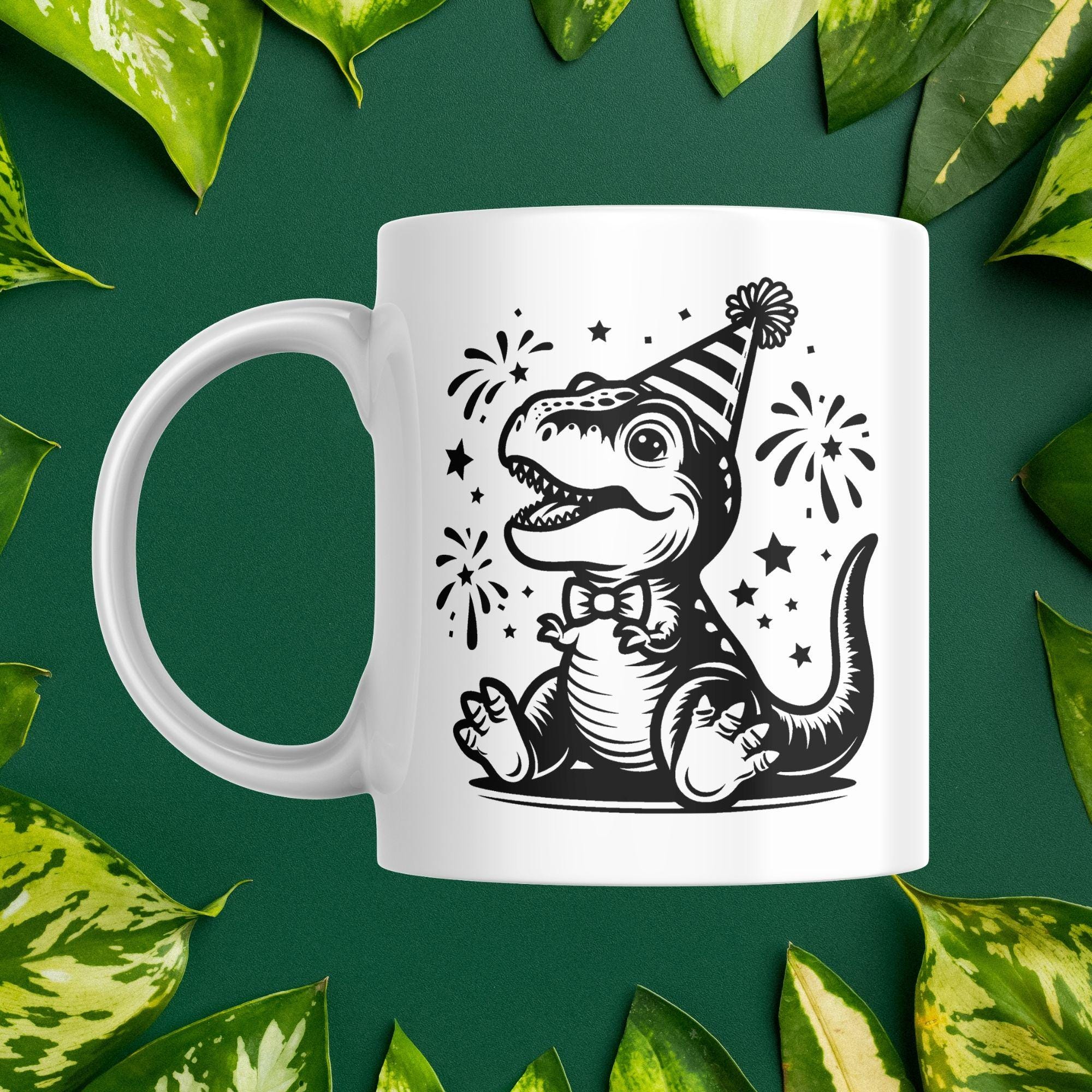 Cute Dinosaur Laser Engraving SVG Bundle | Engrave-ready Dino Designs ...