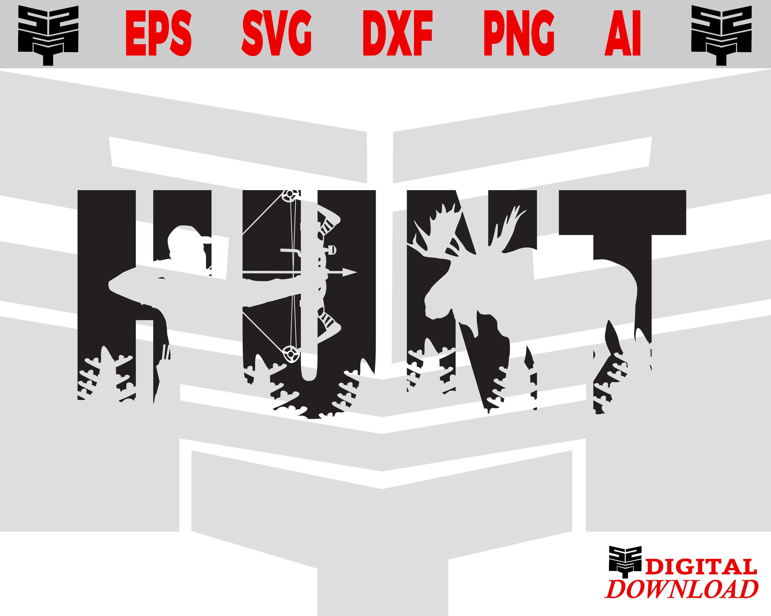 Moose Svg Moose Hunting Svg Hunting Svg Moose Hunting Art | Etsy Canada
