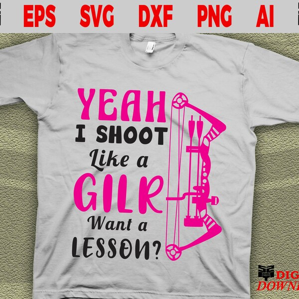 Shoot Like a Girl - Etsy