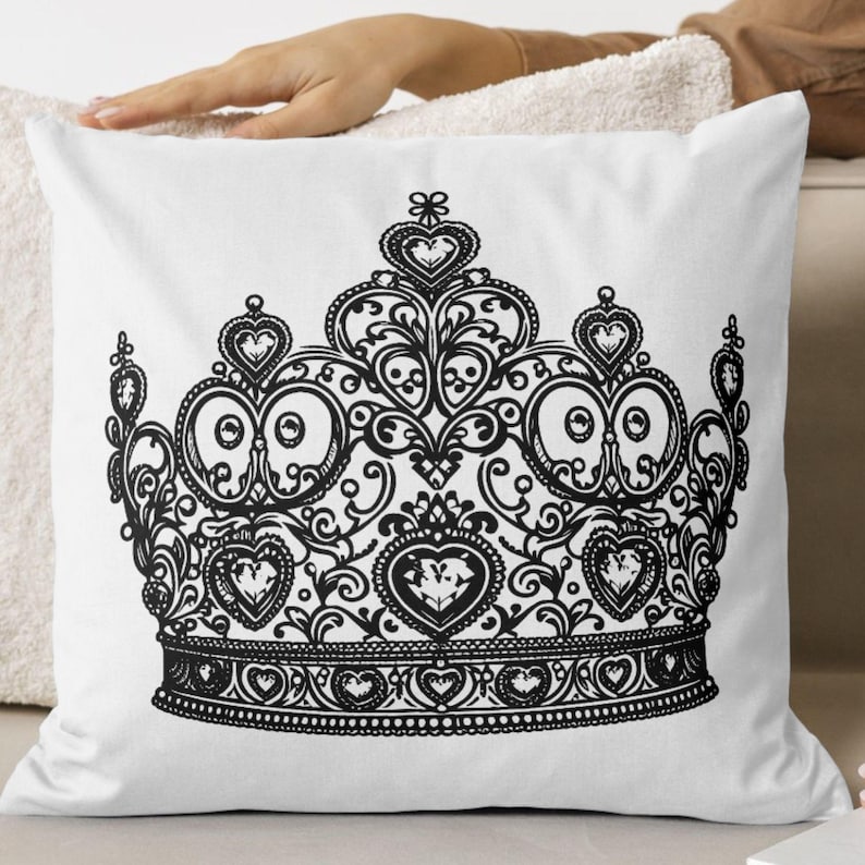 Royal Crown SVG Bundle | King & Queen Crown Clipart for Cricut ...