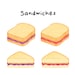 Pbj Clipart, Peanut Butter and Jelly Illustration, Bread, Spreads ...