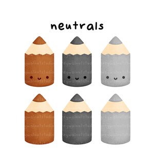 Colored Pencils Clipart, Rainbow Colors, Back to School, School ...