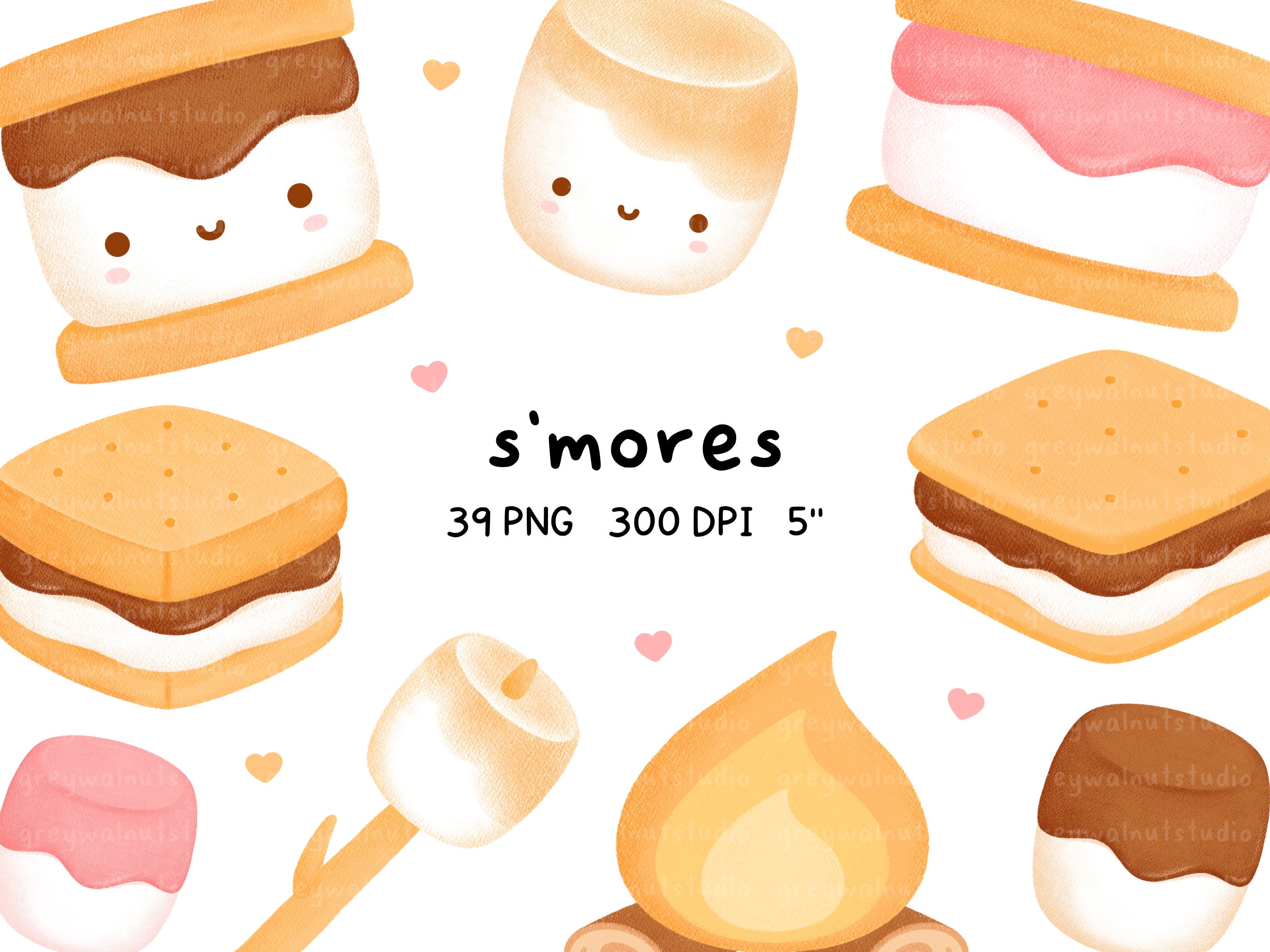 Making Smores Clipart