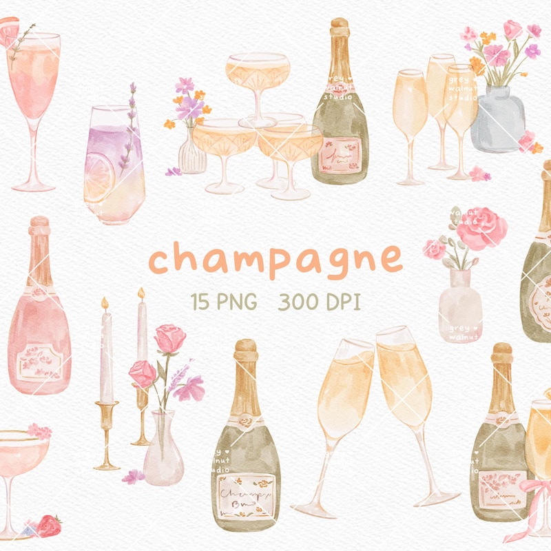 Brunch Clip Art - Etsy