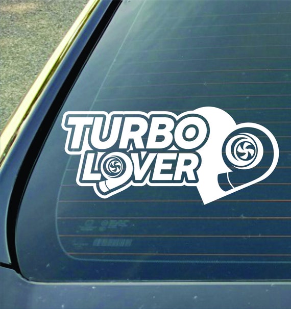 Turbo Lover Die Cut Transfer Tape Decal for Car or Truck | Etsy