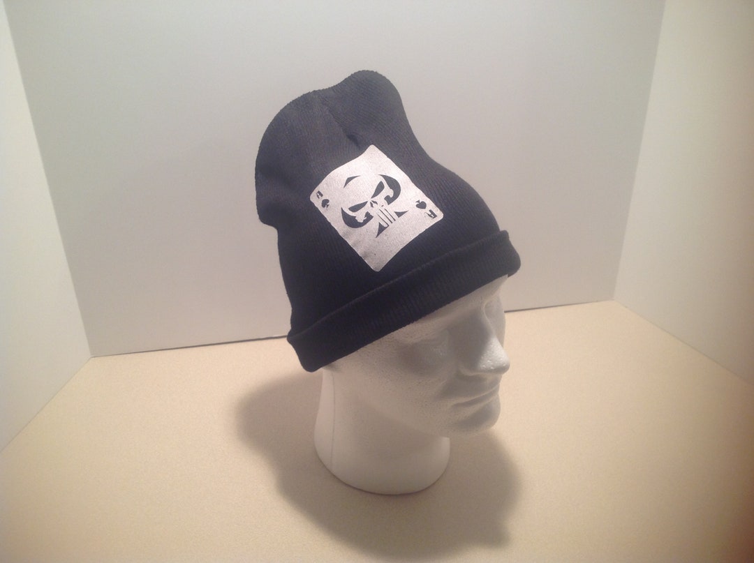 Punisher Playing Card Beanie - Etsy