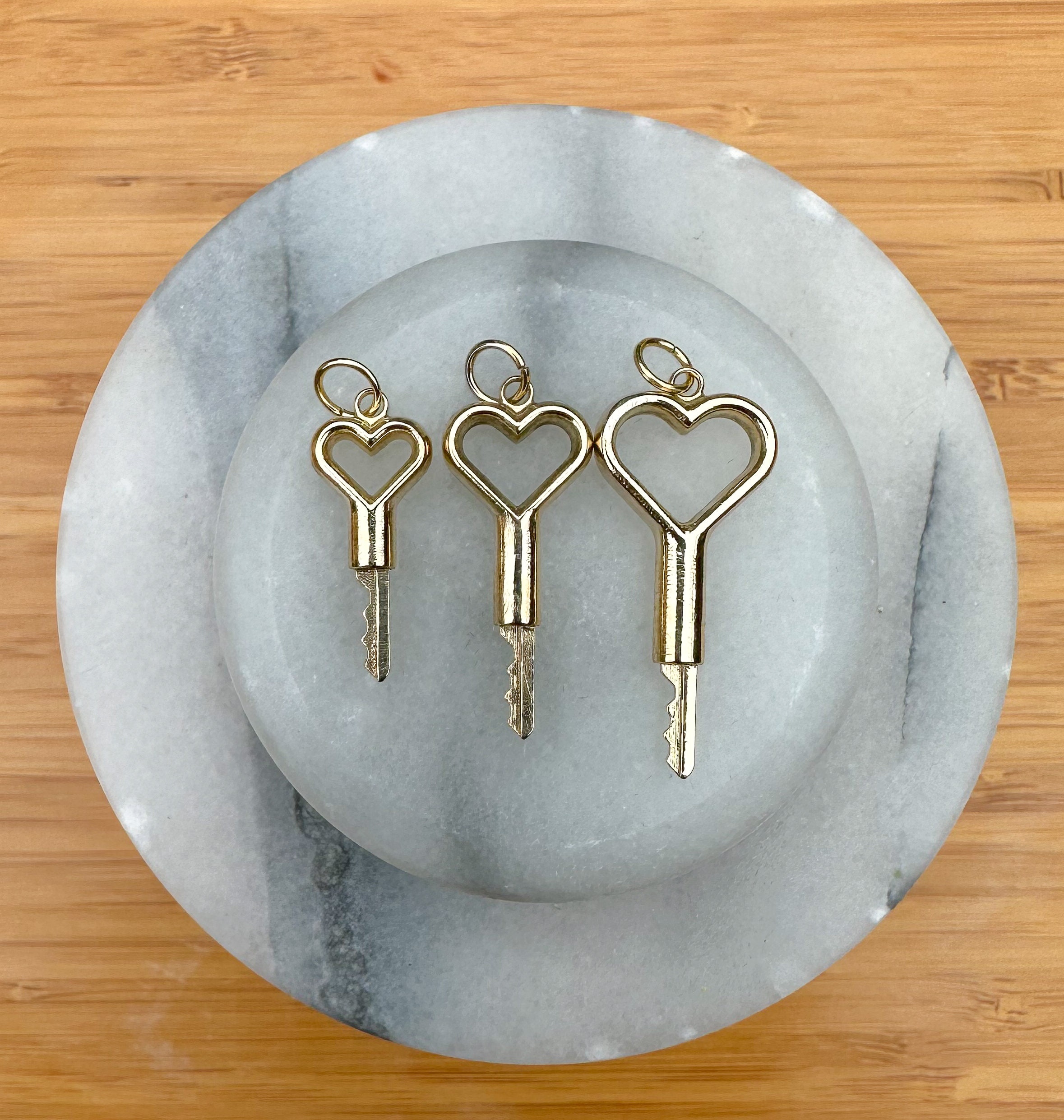 Chastity Device Key for Kink3d Lock Set - Cylinder Heart - Etsy