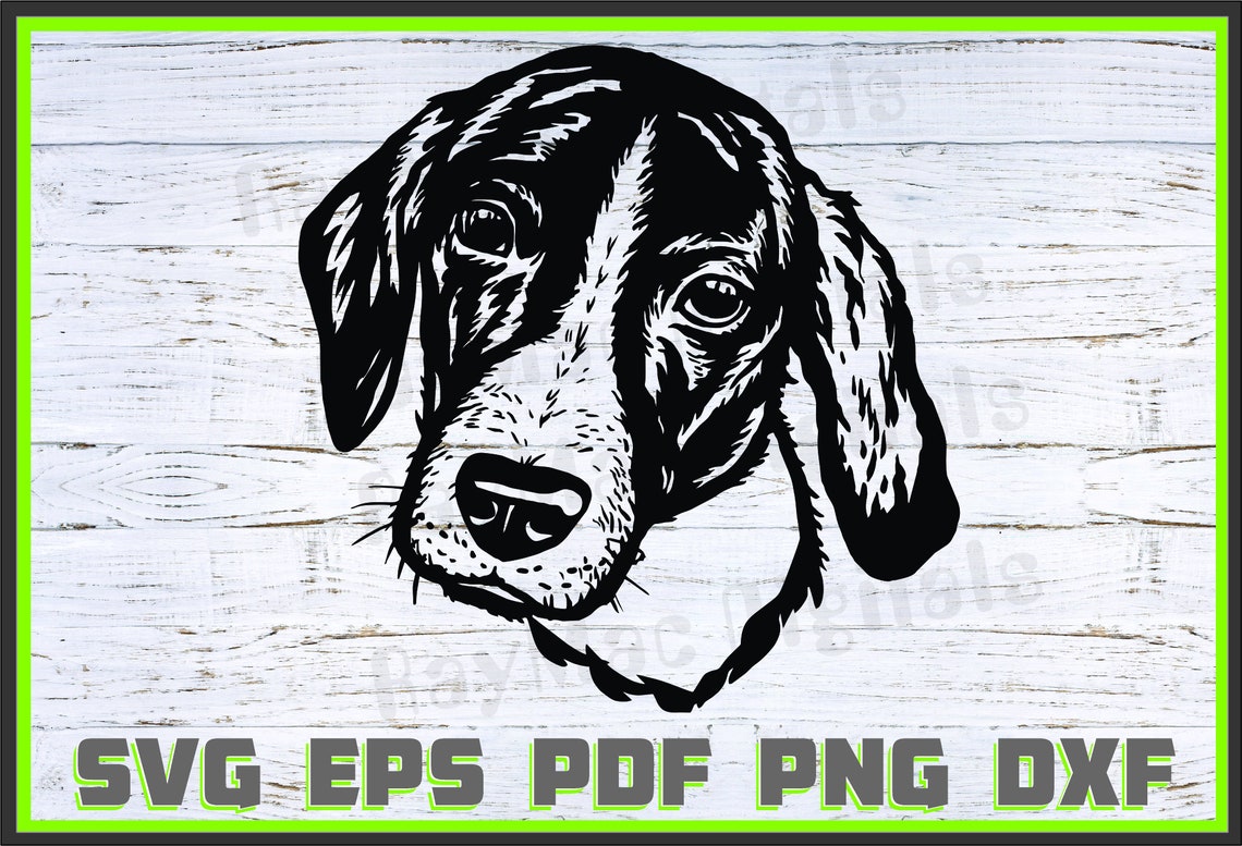 Coonhound Cross Dog, Svg, Dxf, Png, Dog Lover, Dog Shirt Eps, Animal ...