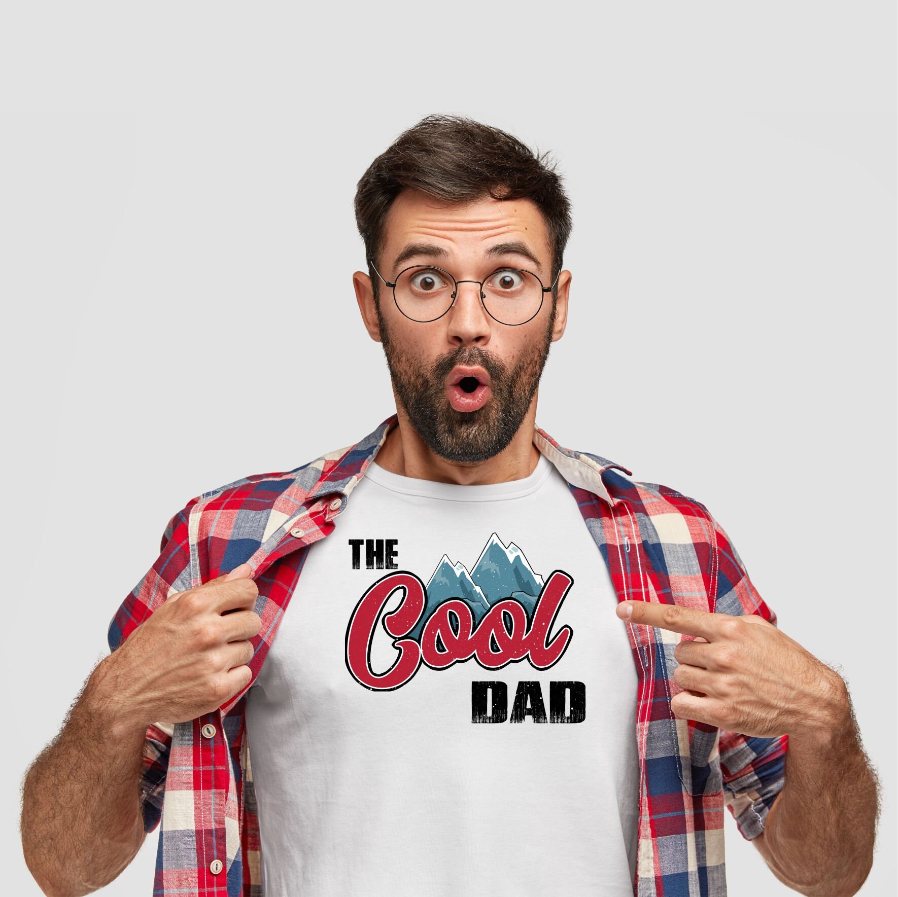 The Cool Dad PNG, Father's Day PNG, Fathers Day Gift, Dad Gift, Gift ...