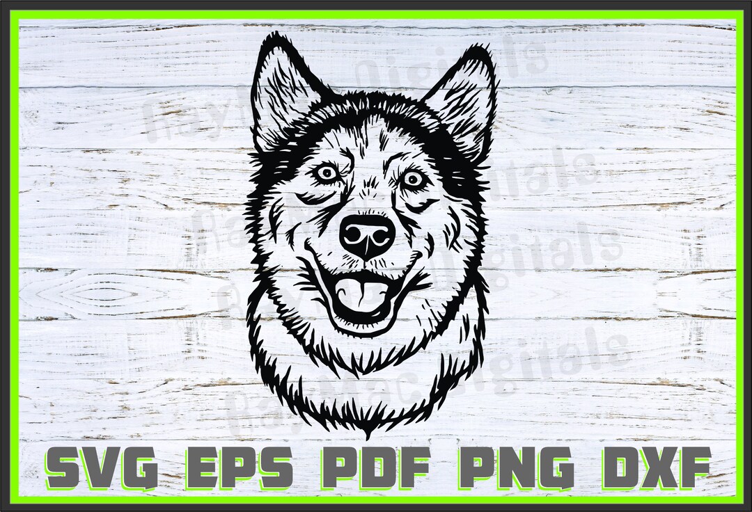 Siberian Husky Svg, Dog Dxf, Husky Png, Dog Lover Svg, Dog Shirt Eps ...