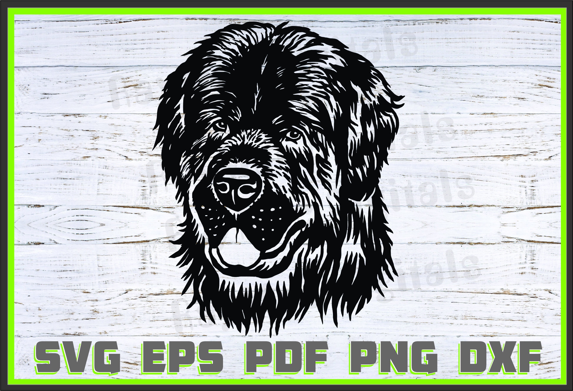 Newfoundland Dog, Svg, Dxf, Png, Dog Lover Svg, Dog Shirt Eps, Animal ...