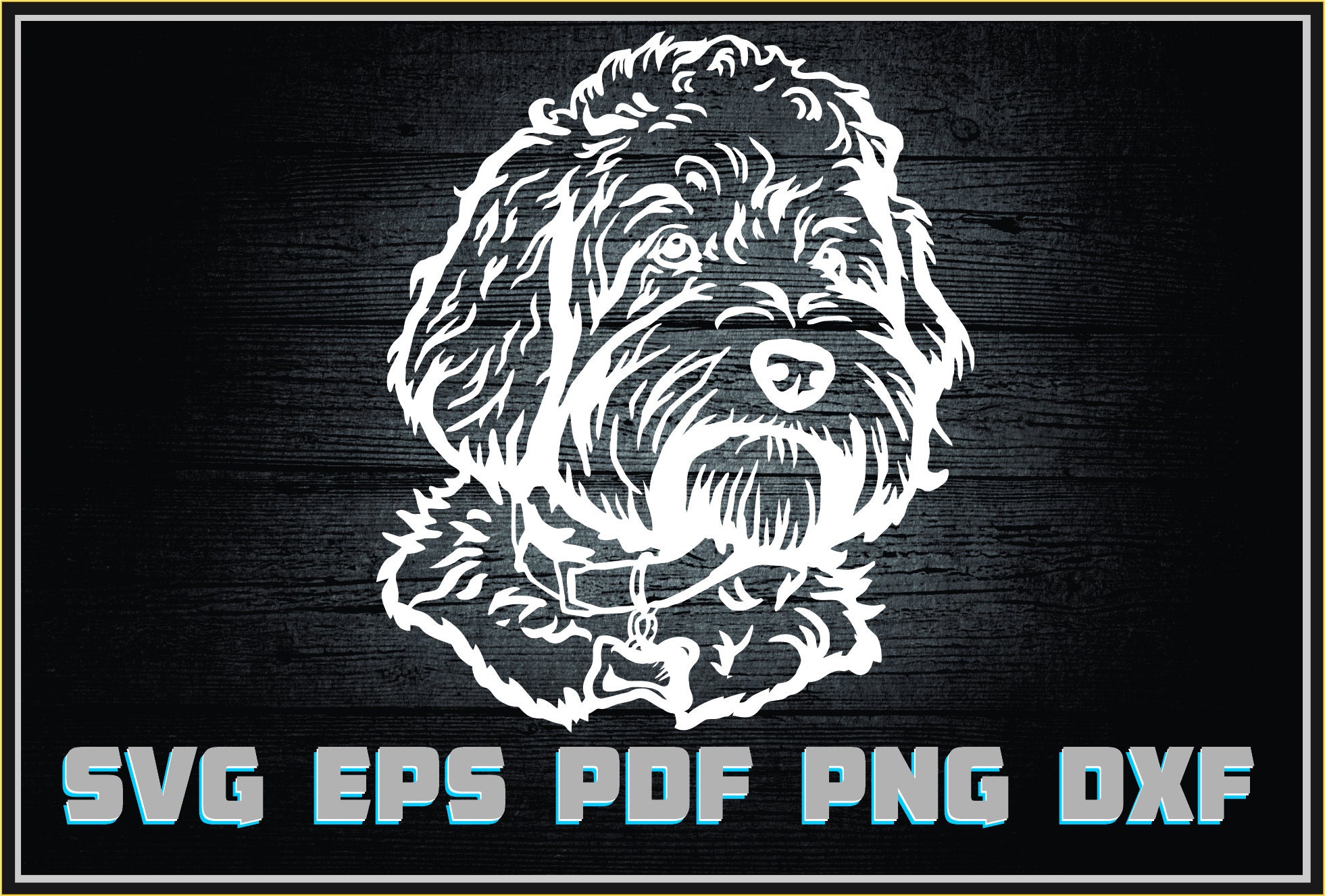 Golden Doodle Dog Svg, Dxf, Png, Dog Lover Svg, Dog Shirt Eps, Animal ...