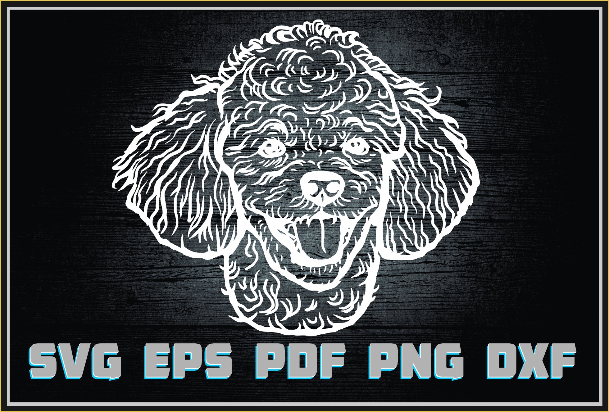 Poodle Dog Svg Dxf Png Dog Lover Svg Dog Shirt Eps - Etsy