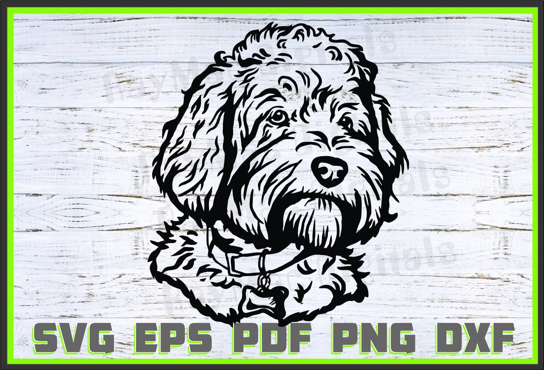 Golden Doodle Dog Svg, Dxf, Png, Dog Lover Svg, Dog Shirt Eps, Animal ...