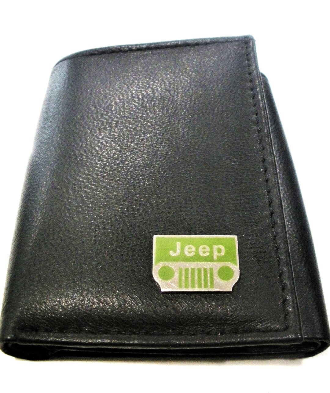 Jeep Black Leather Trifold Wallet, Great Gift, Keepsake, Father's Day ...