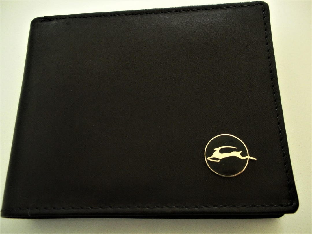 Impala/chevrolet Black Leather Bifold Wallet, Great Gift, Keepsake ...
