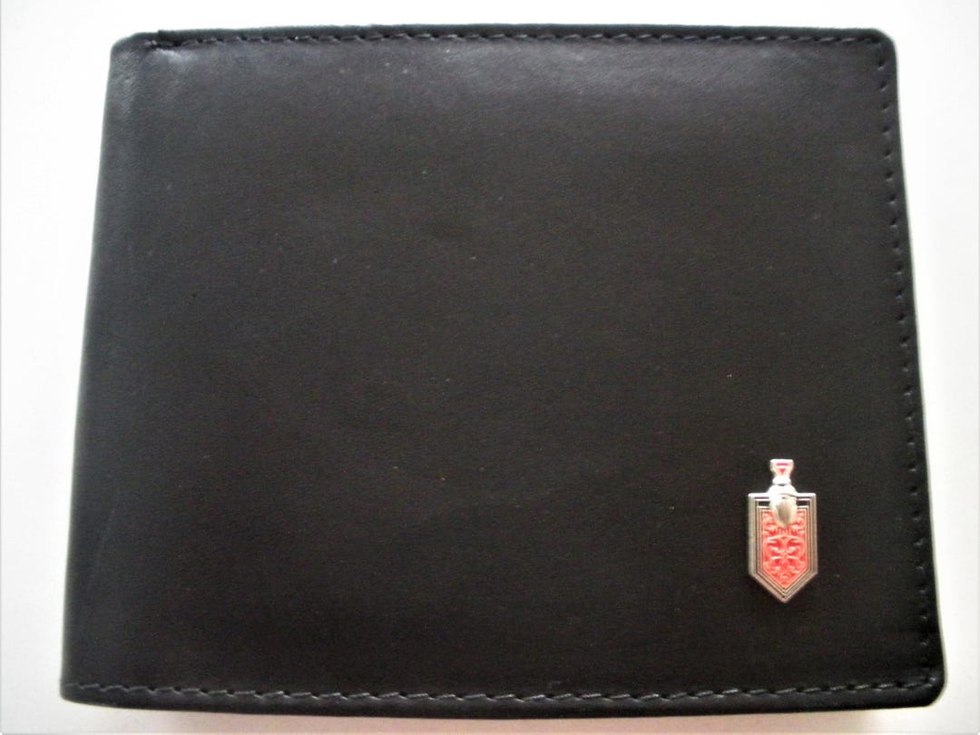 Monte Carlo/chevrolet Black Leather Bifold Wallet, Great Gift, Keepsake ...