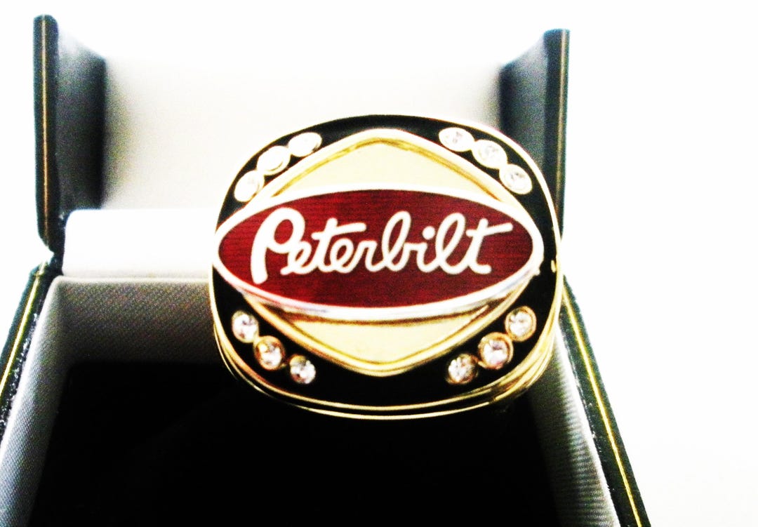 Peterbilt 14K Gold Filled Signet Ring Great Gift , Keepsake, Father's ...