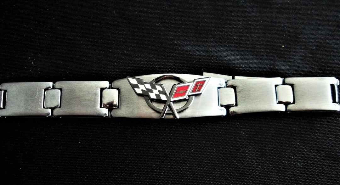 Corvette C5 Italian Stainless Steel Bracelet Keepsake, Christmas ...