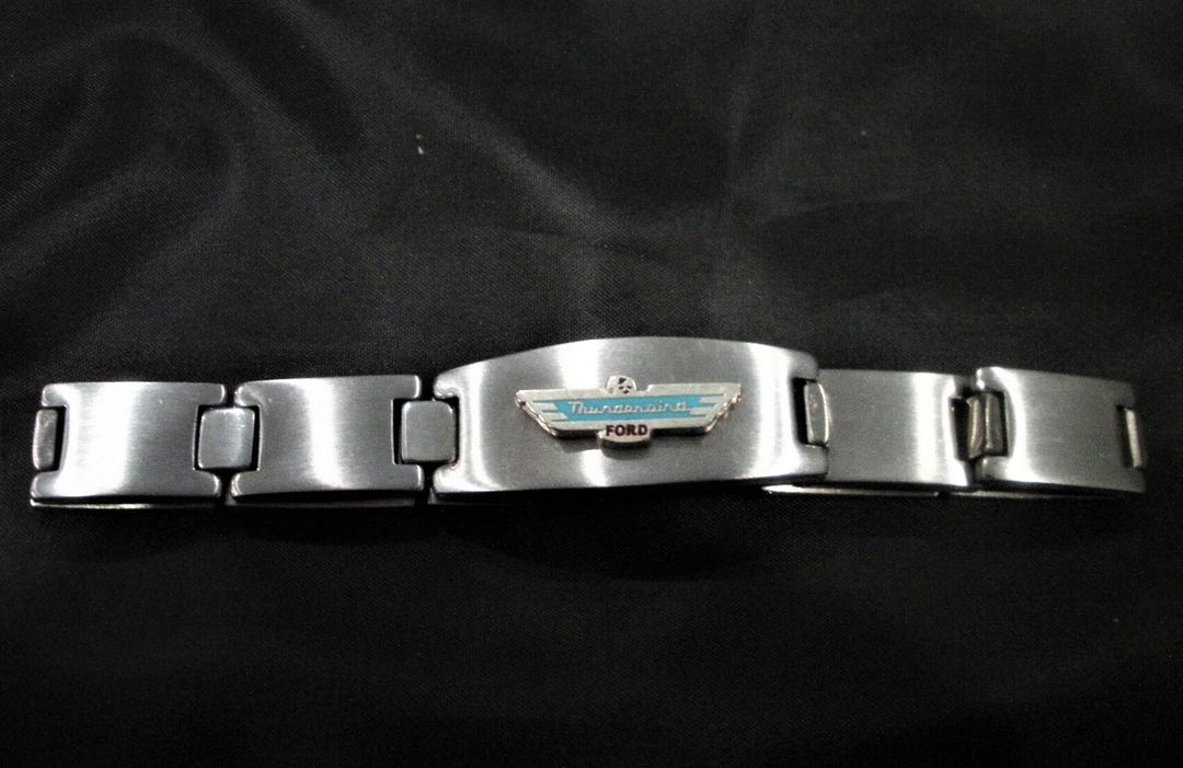 Thunderbird/ford Italian Stainless Steel Bracelet Keepsake, Christmas ...