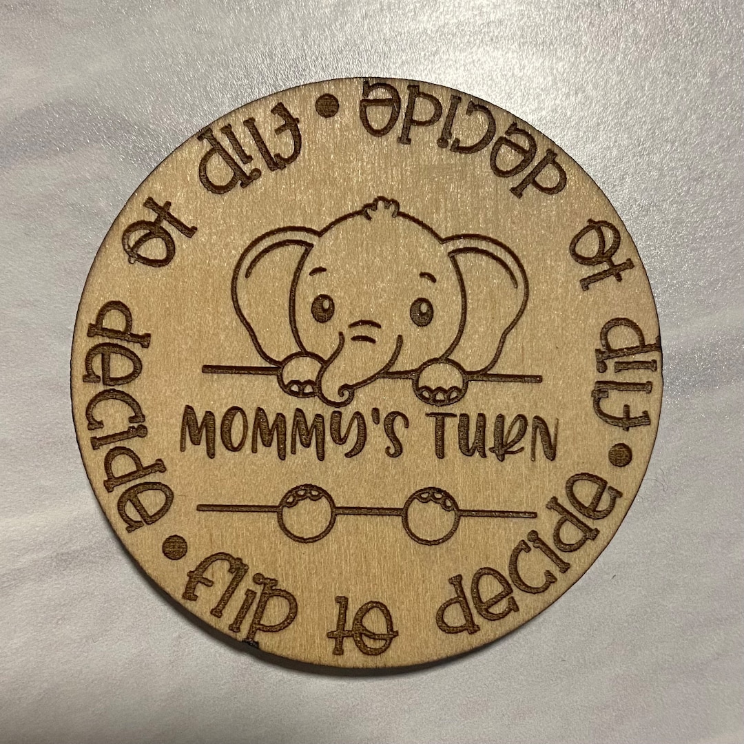 Parent Coin, Baby Shower Gift, Parent Decision Coin, Fun Baby Gift, Fun ...