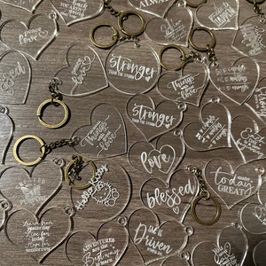 Keychain Quotes, Encouragement Keychain,, Inspirational Keychain ...