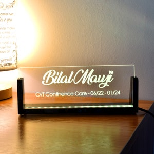 Personalized Modern Office Desk Name Plate, Custom Desk Nameplate With ...