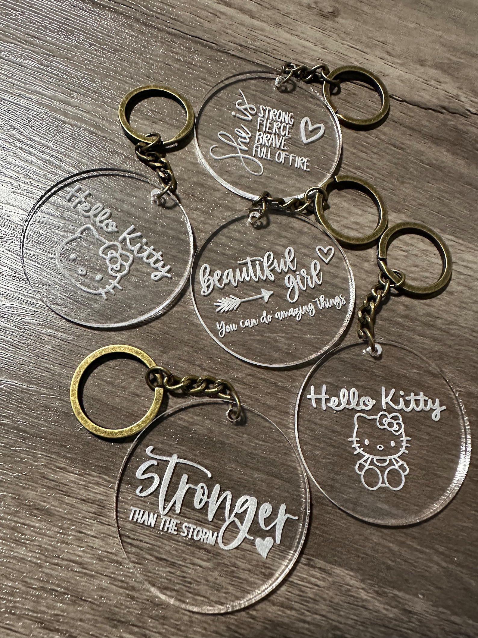 Keychain Quotes Encouragement Keychain Inspirational - Etsy